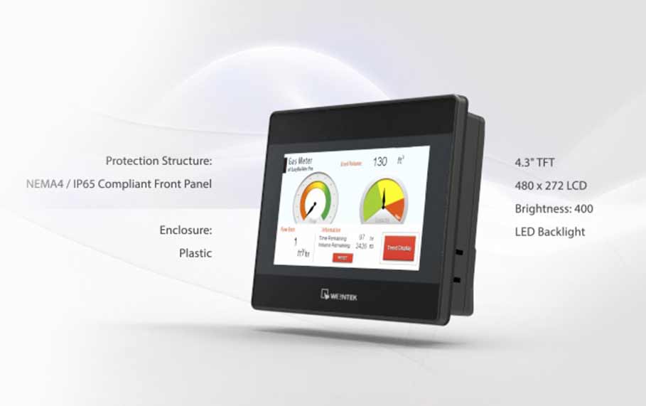 Weintek MT8051iP: Touch Screen, display 4,3 Weintek MT8051iP: Touch Screen, display 4,3