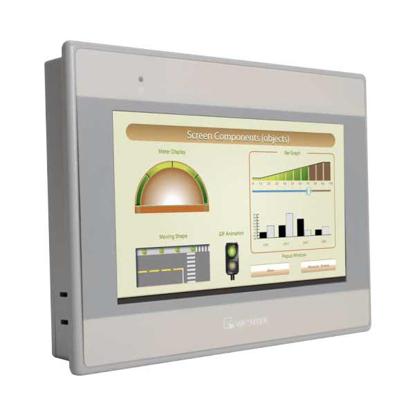 Weintek MT8071iE: Touch Screen, display 7" wide, risoluzione 800x480 ...